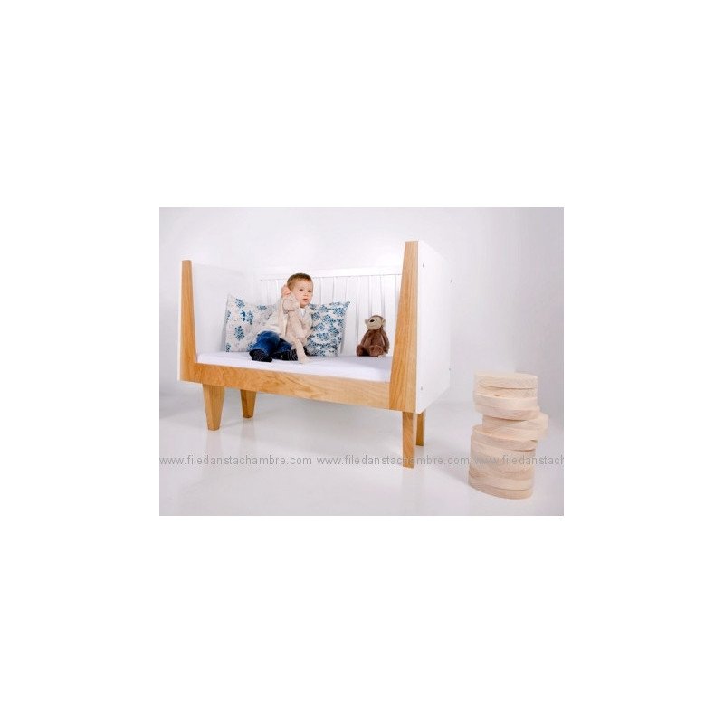 Lit bébé évolutif Zebra basic - Ninetonine | File dans ta chambre