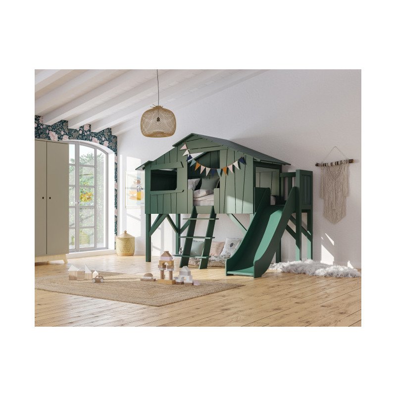 Toboggan plateforme pour Lit Cabane - Mathy by Bols | Geoffroy Guillon