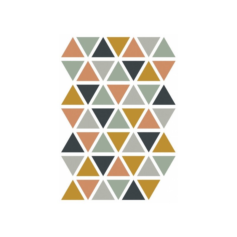 Planche de stickers Triangles - Lilipinso | File dans ta chambre