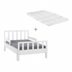 Lit enfant extensible Classic Retro 140-170-200 + matelas - Belenus ...