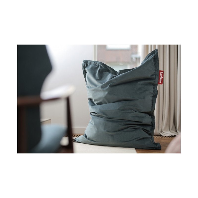 Pouf Original Slim Velvet - Fatboy | File dans ta chambre